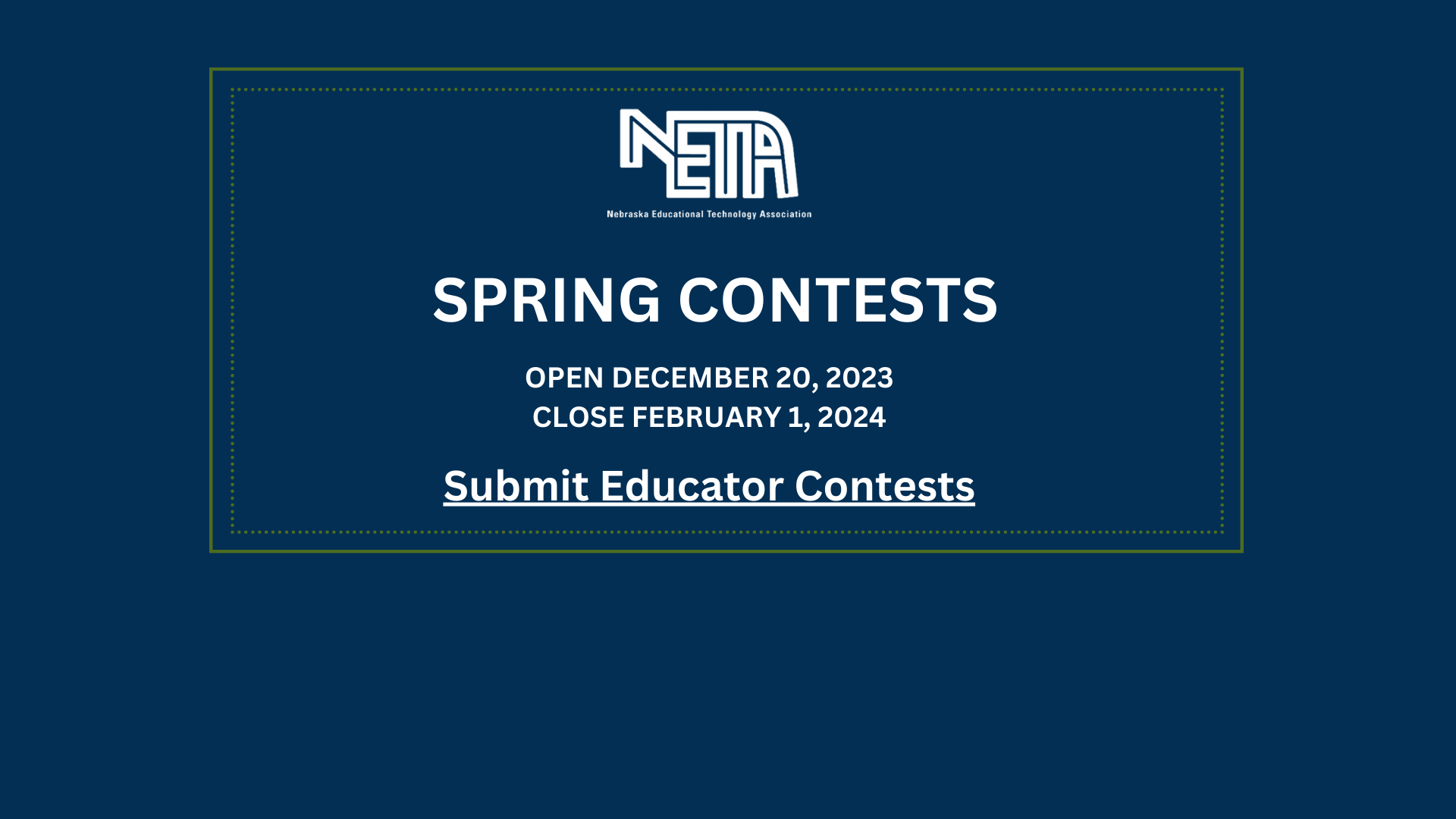 NETA | Nebraska Educational Technology Association – NETA continuously ...